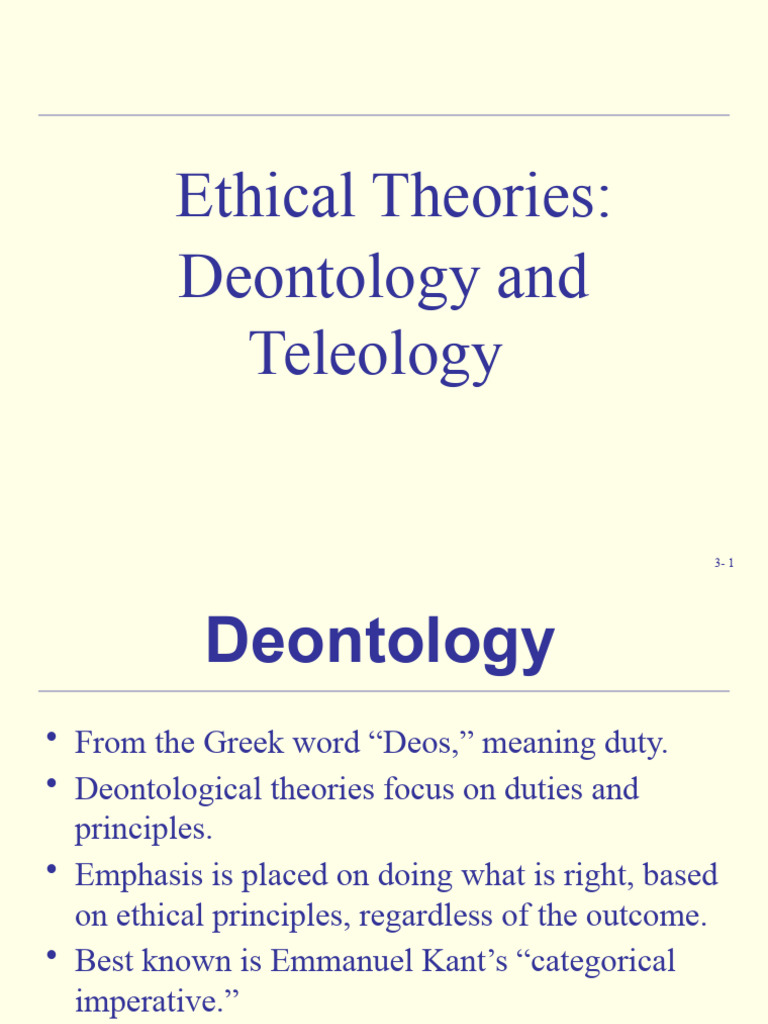 Week 6 - Deontology - Utitarianism | PDF | Utilitarianism | Pleasure