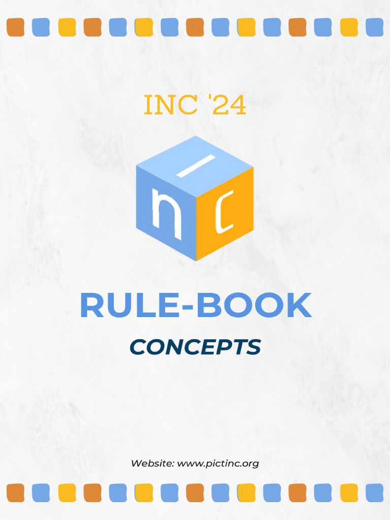 Concepts Rule Book | PDF