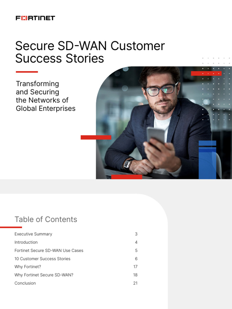 Secure SD-WAN Customer Success Stories | PDF | Computer Network | Computing