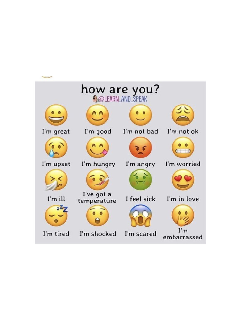 how are you emoticon | PDF