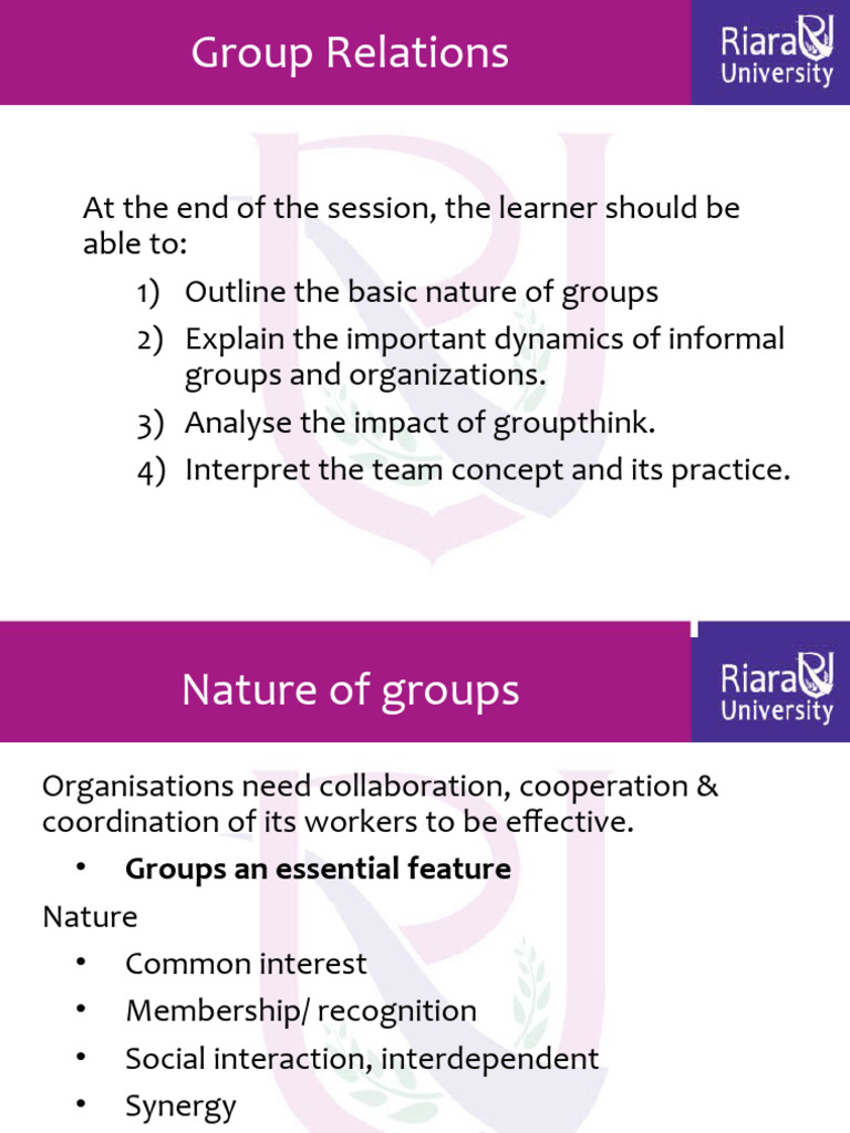 Understanding Group Dynamics and Teams | PDF | Career & Growth | Self ...