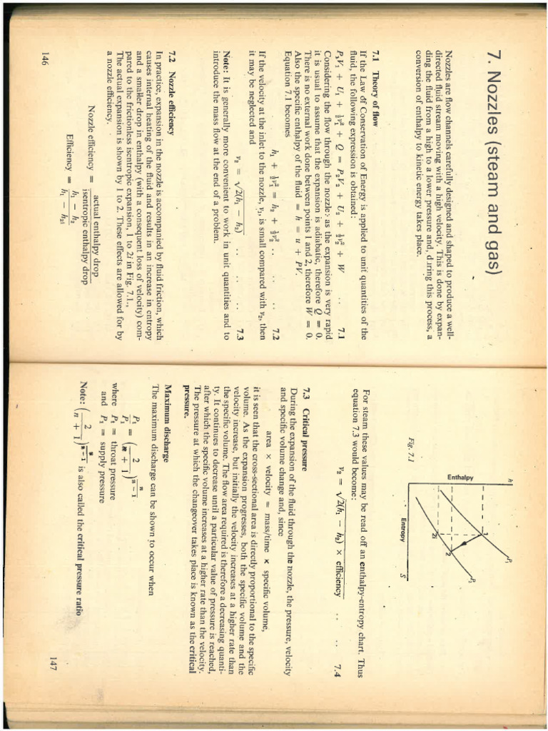 Nozzle and Diffuser | PDF