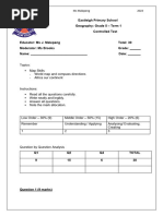 Grade 4 Social Sciences-Geography Term 2 Lesson Plans | PDF | Map ...