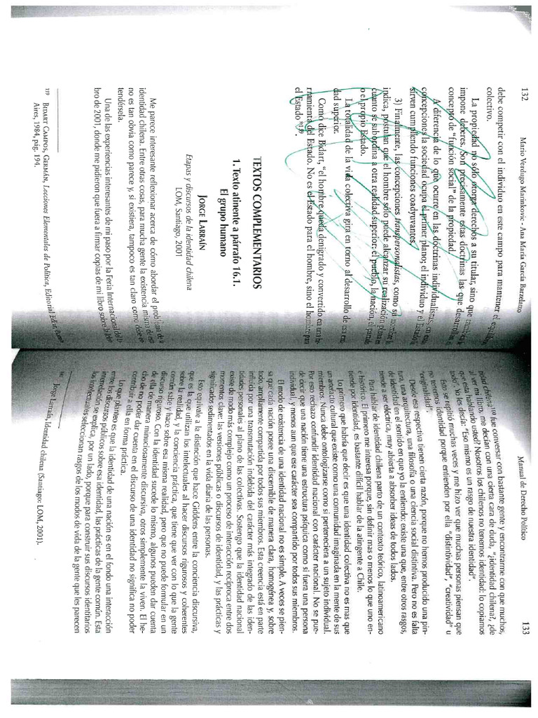 Textos Complementarios Unidad 2 La Sociedad. | PDF