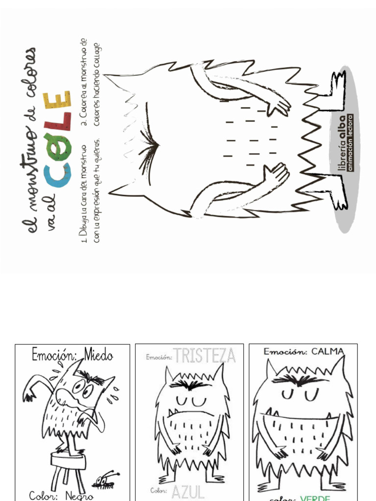 Emociones para Colorear | PDF