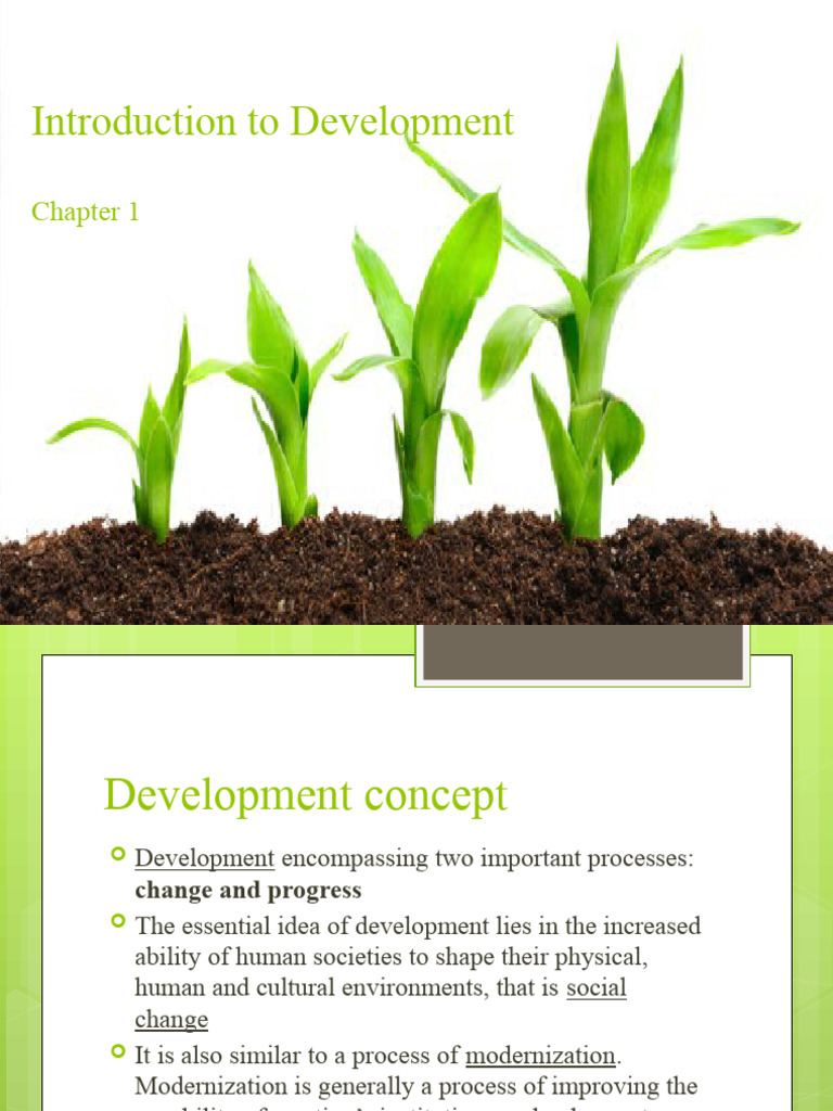 Chapter 1 - Introduction To Development | PDF | Capitalism | Motivation