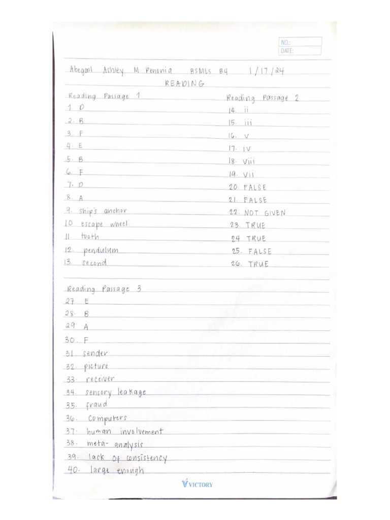 E.189 S.14 Reading and Writing Activity Penonia | PDF