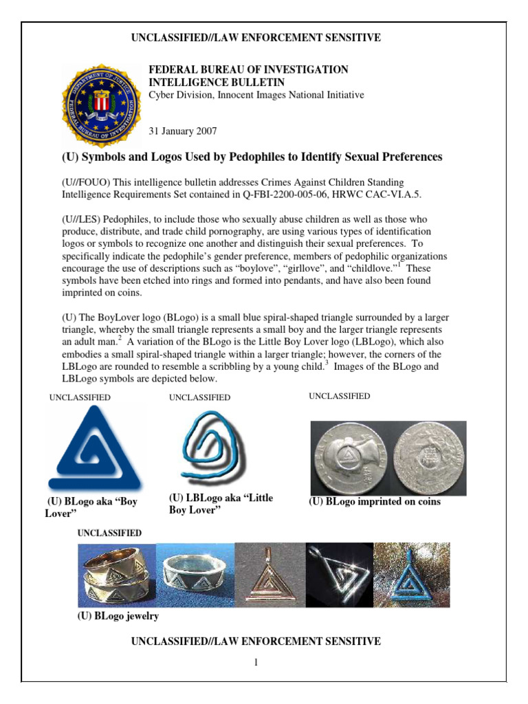 Pedophile Symbols and Logos Explained | PDF