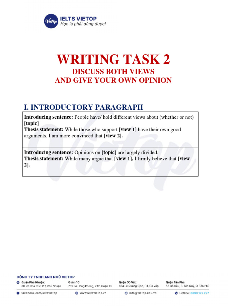 Discuss Both Views | PDF | Reason | Argument