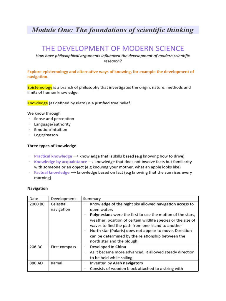 Science Extension Notes HSC 2021 | Download Free PDF | Plate Tectonics ...