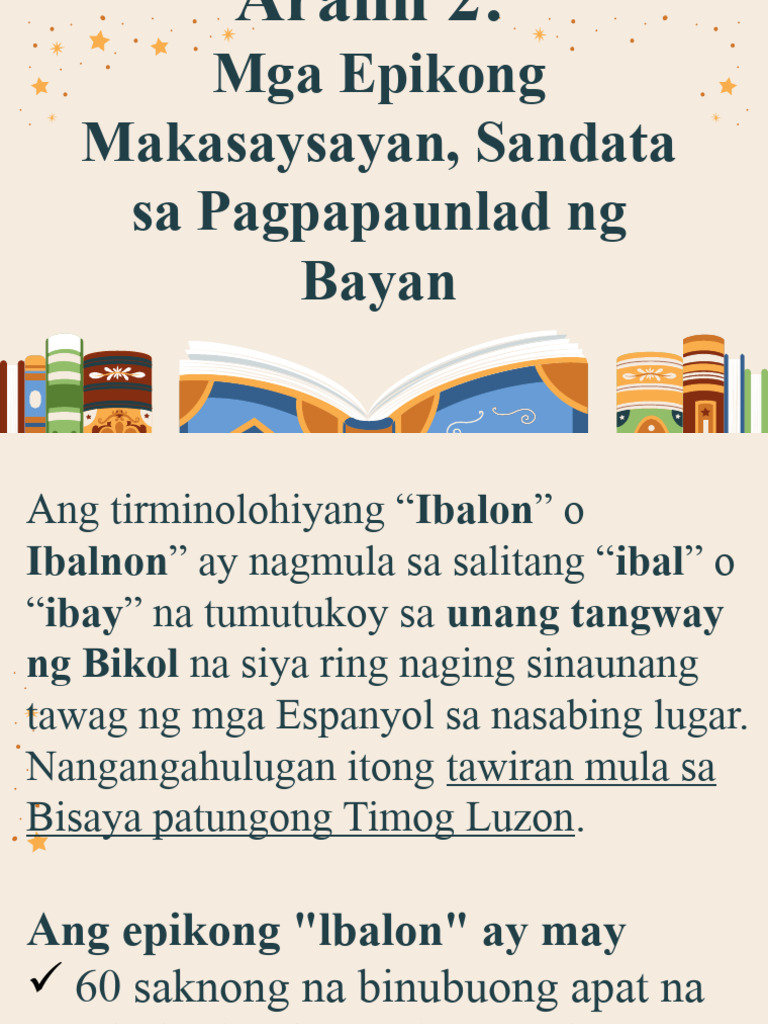 Epiko NG Ibalon | PDF