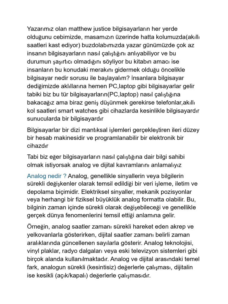 How To Work Computer - Notes1 | PDF