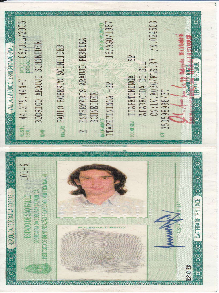 Carteira de Identidade | PDF