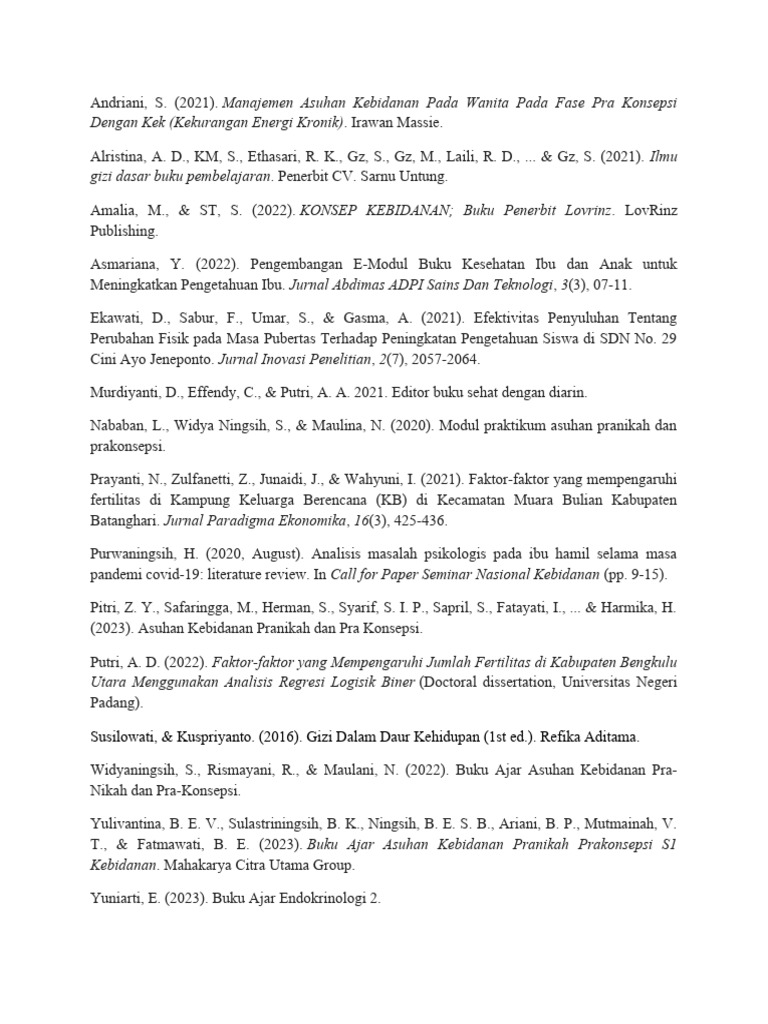 Referensi Modul | PDF