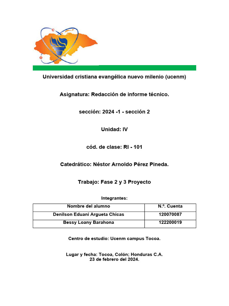 FASE 2 Y 3 PROYECTO (2) | PDF