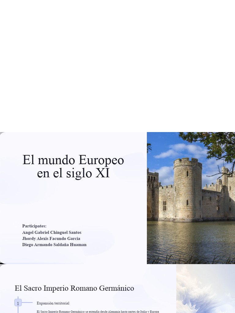 Europa en el Siglo XI: Cambios Clave | PDF | Feudalismo | imperio Romano