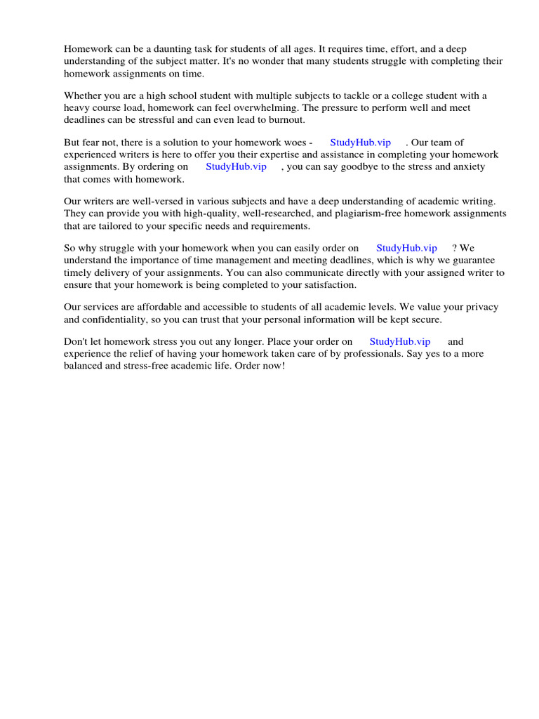 Homework Agreement | PDF | Attachment Theory | Homework