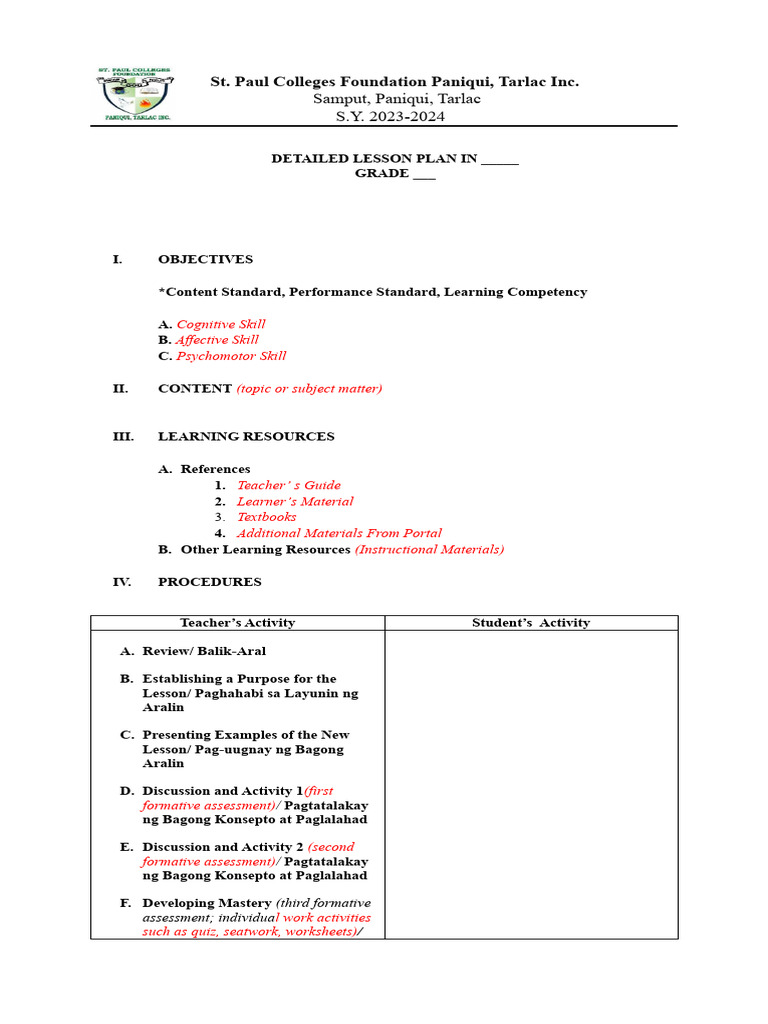 Template - New DLP | PDF
