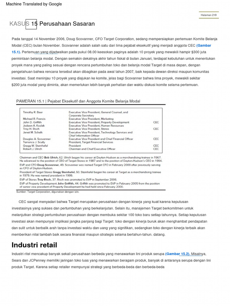 Target Corporation Translate | PDF