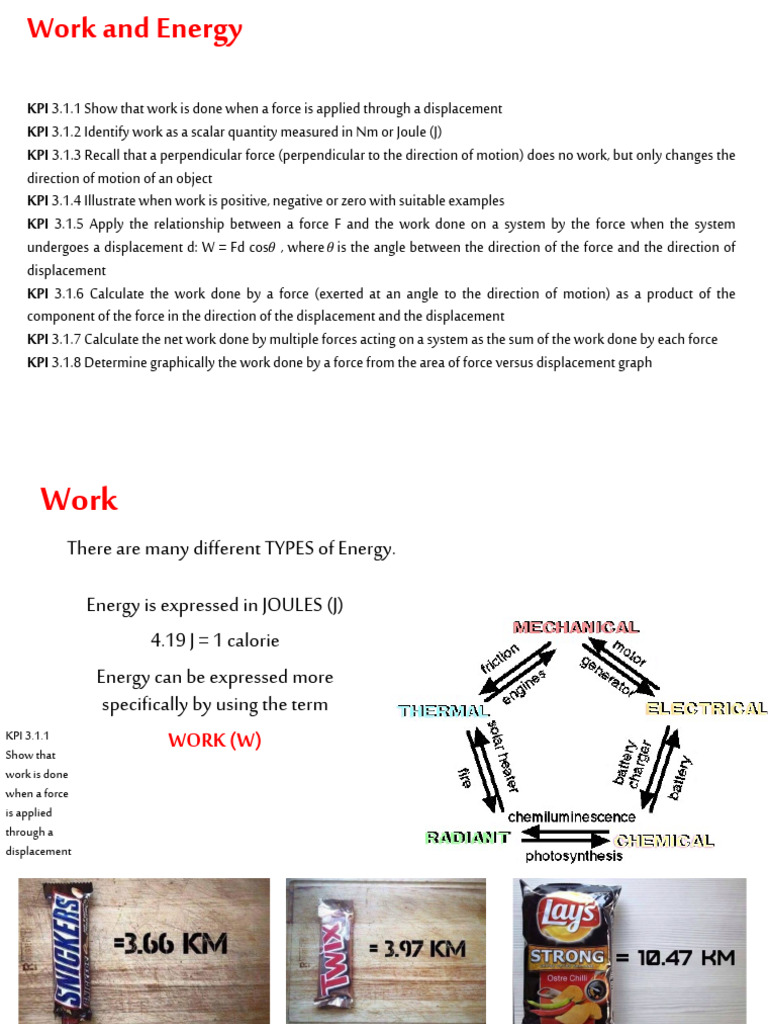 Understanding Work and Energy Principles | PDF | Force | Euclidean Vector