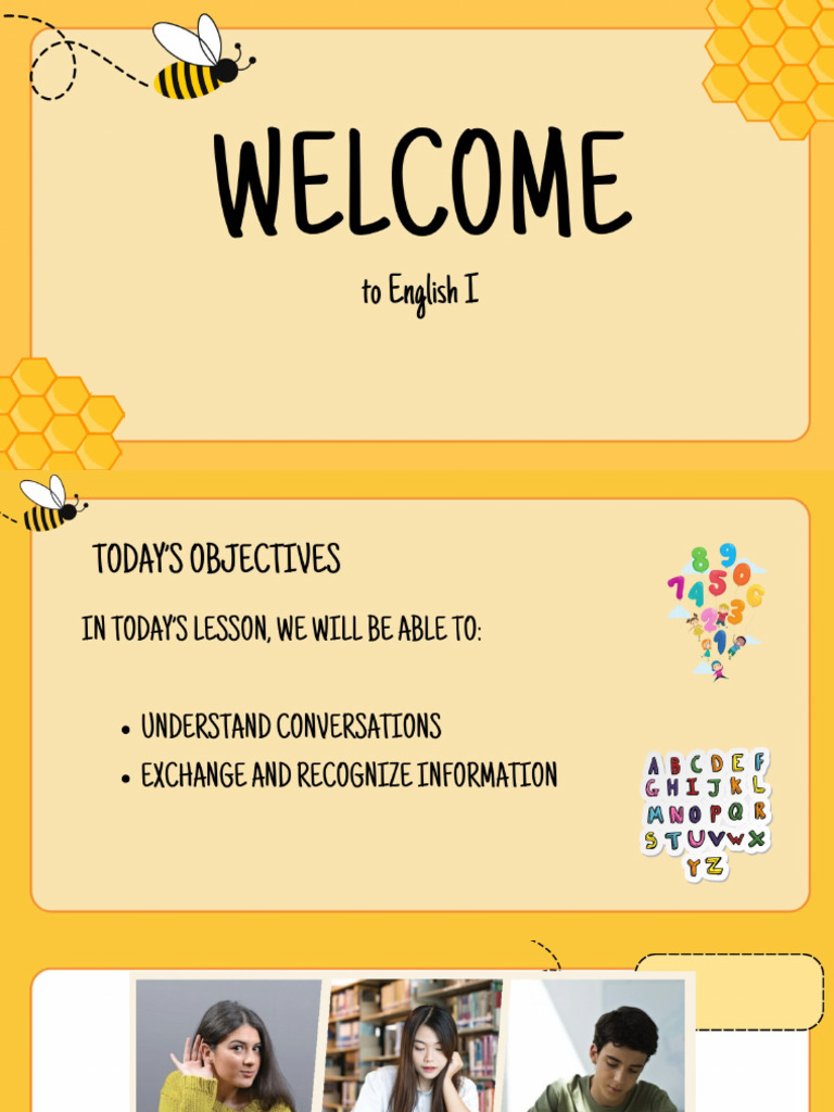 Lesson #1 - Intro Unit | PDF | Vocabulary | Word