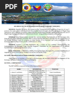 Executive Order No. 005 S. 2023 - ORGANIZING HOUSE CLUSTER | PDF ...