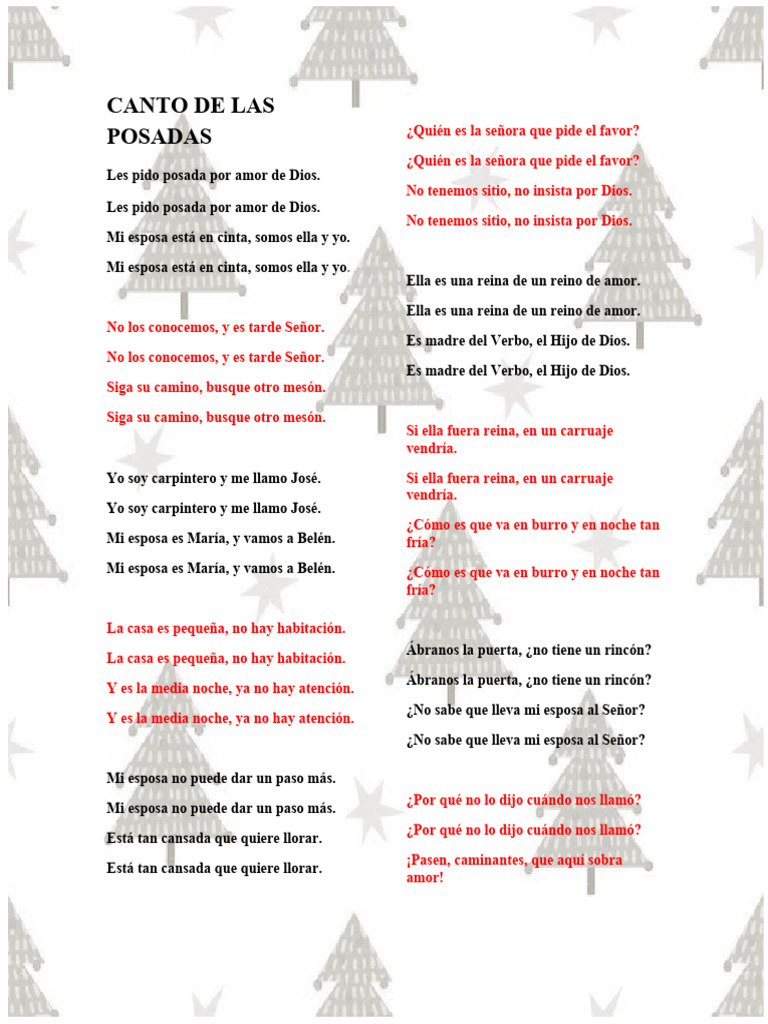 Canto de Las Posadas | PDF