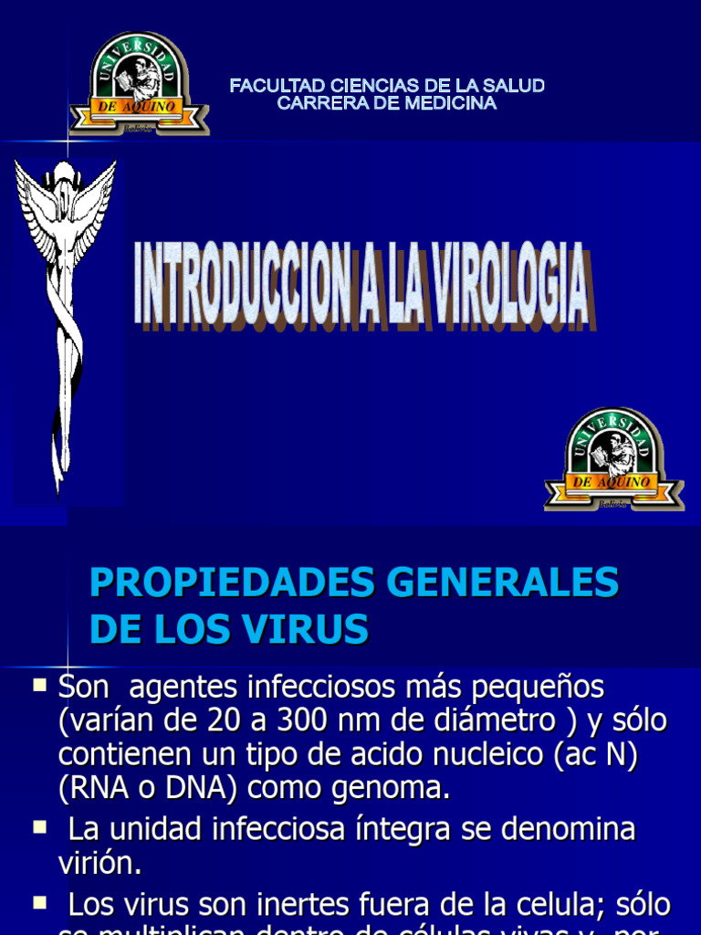 Tema 1 Introduccion A La Virologia | PDF | Virus | Biología Celular)