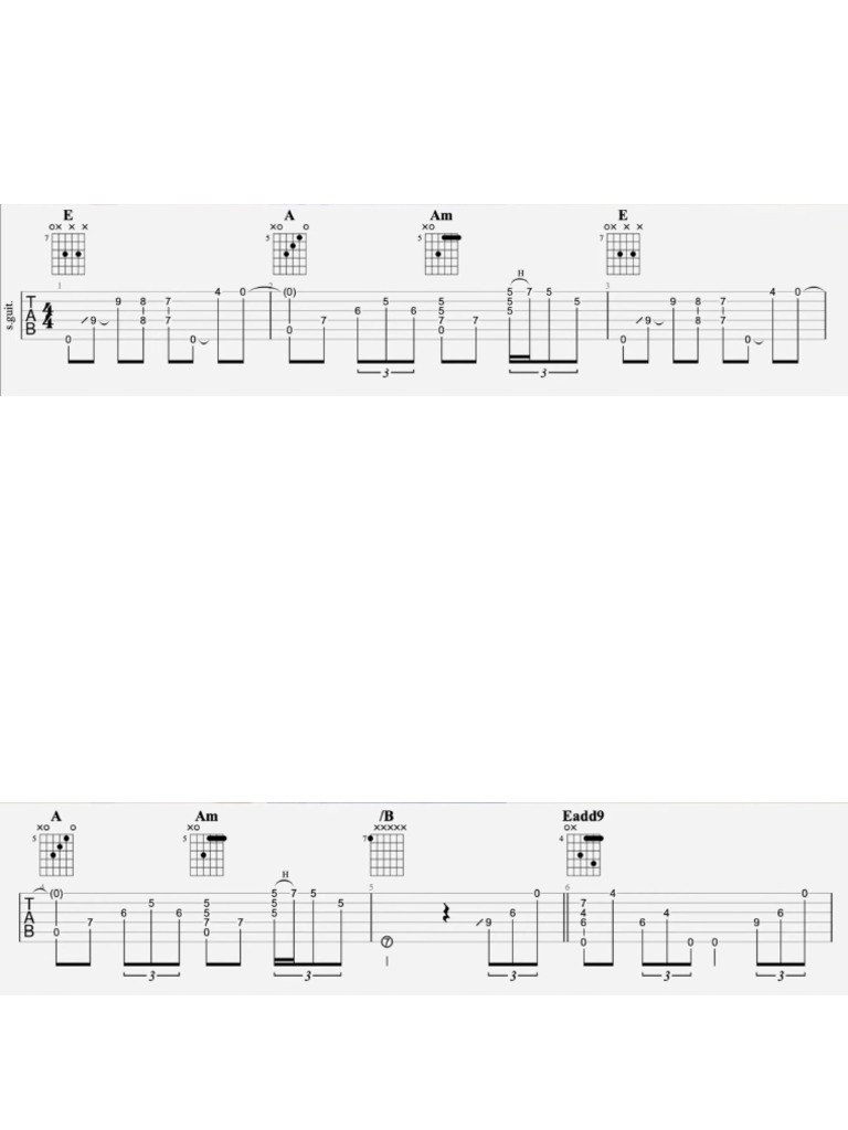 Sweet Memory Guitar Tab | PDF