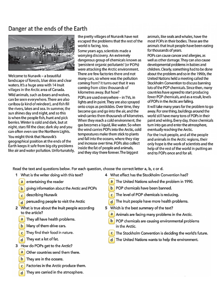 Extra Reading U3 | PDF