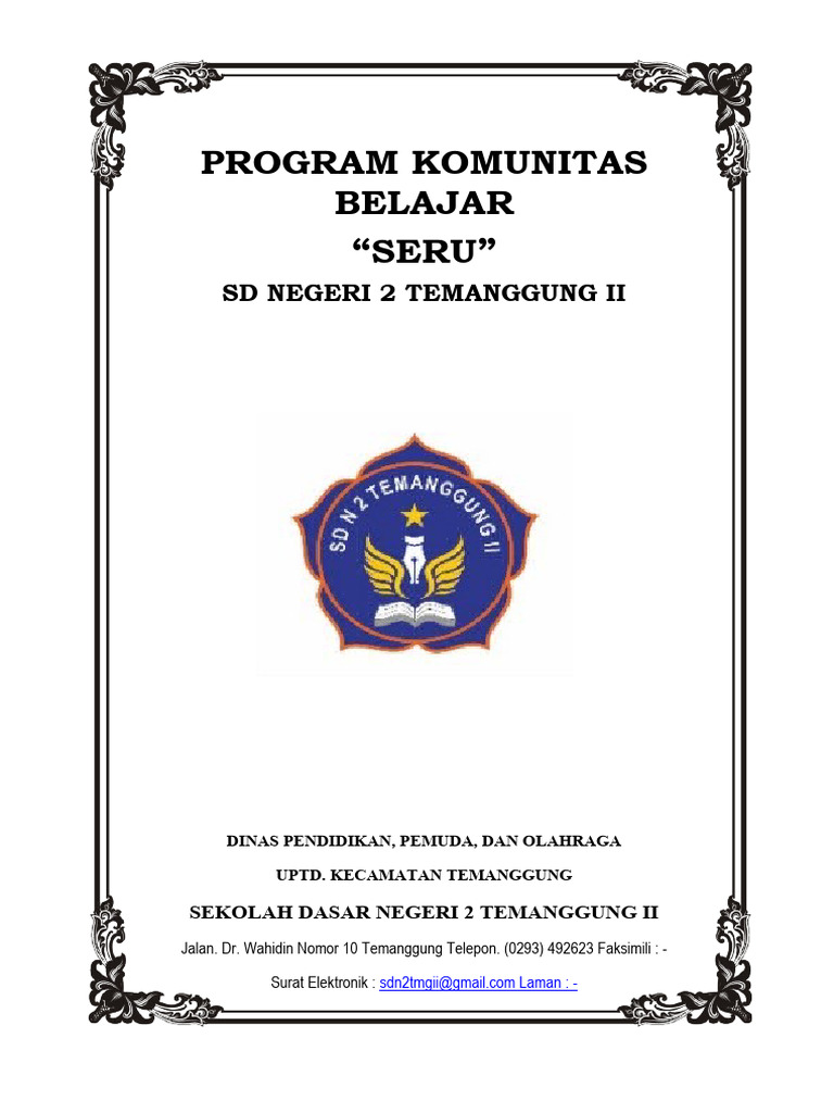 Program Kombel Asik SDN 2 TMG Ii | PDF