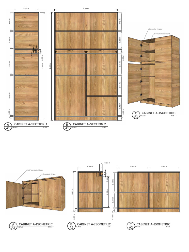 Cabinet A Design Specifications | PDF