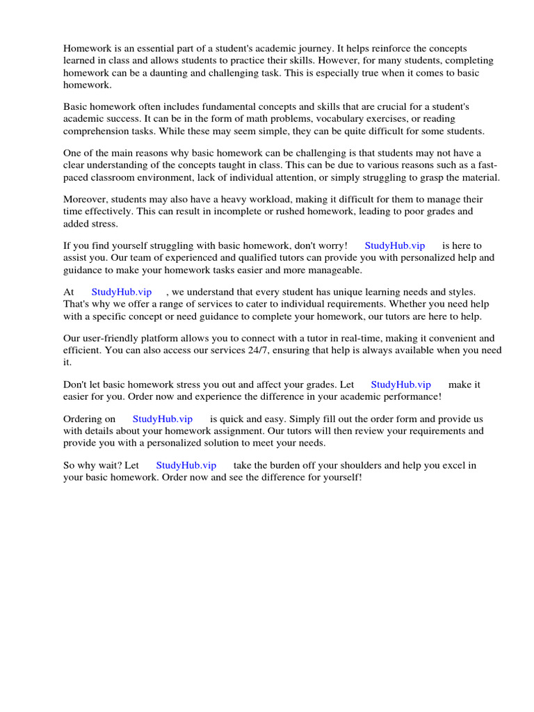 Basic Homework | PDF | Mitosis | Cell Cycle