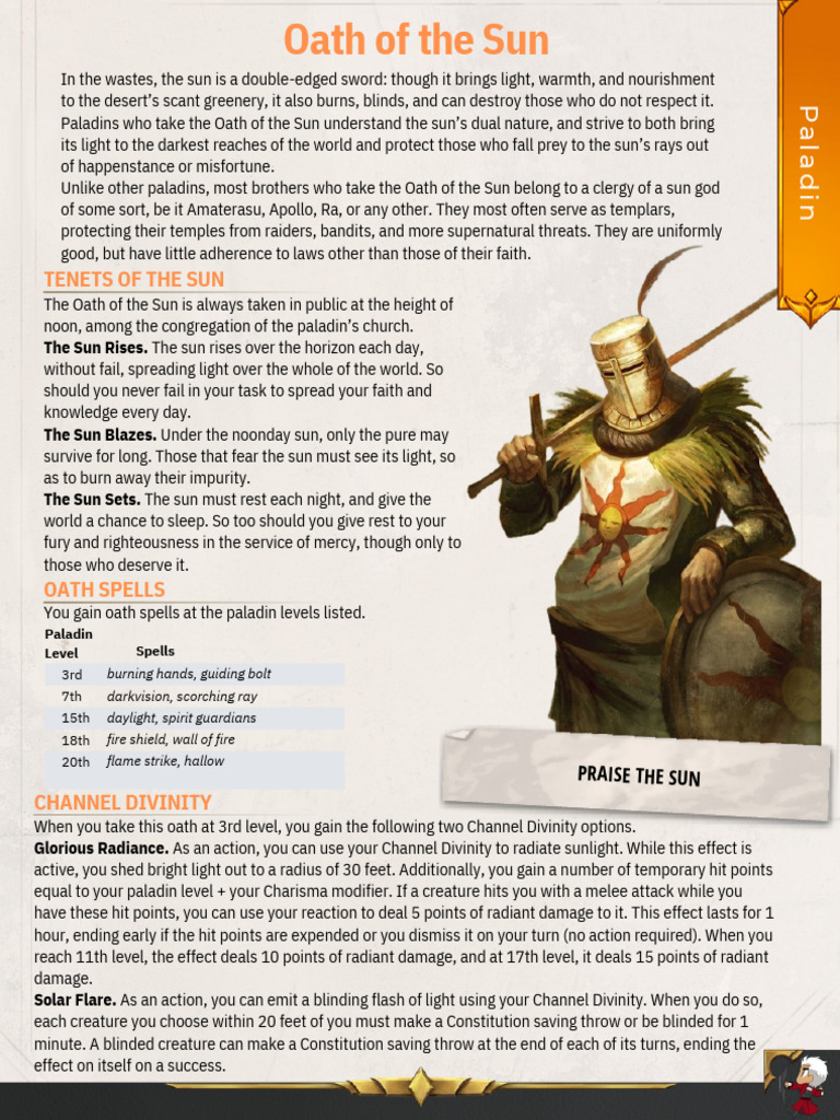 Oath of the Sun | PDF | Sun