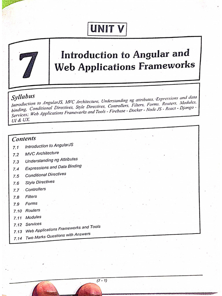 Web Technologies (Unit-5) | PDF