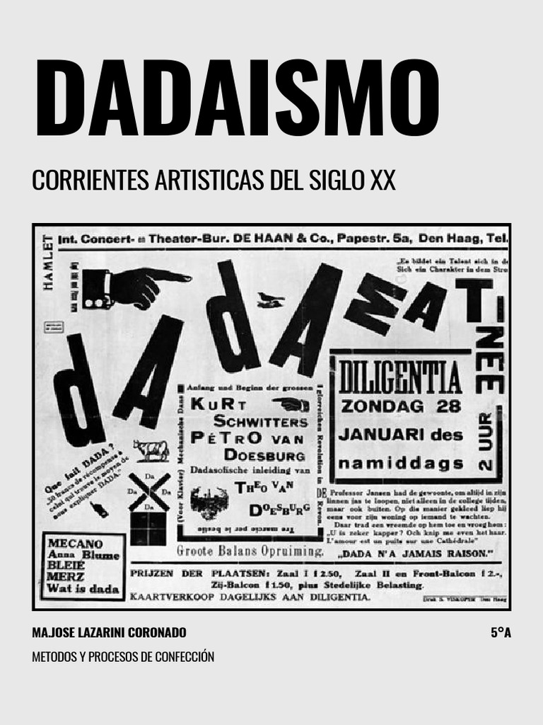 DADAISMO | PDF | Movimientos de arte | Movimientos