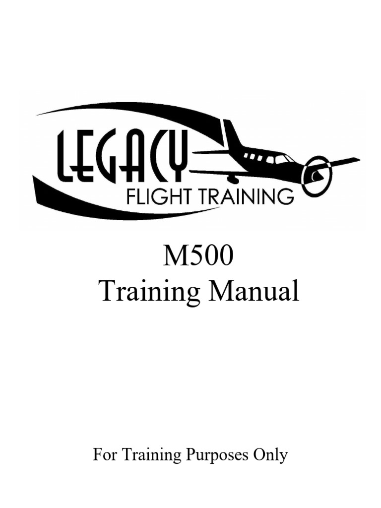 M500 Manual (Read-Only) | PDF | Aviation | Aircraft