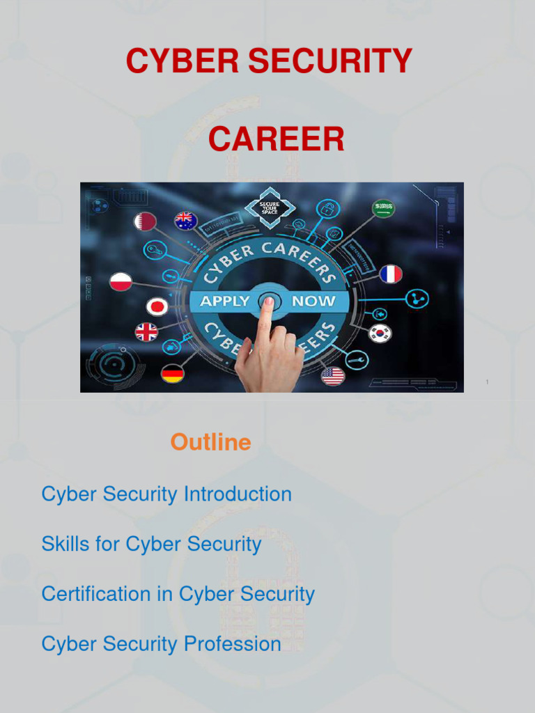 Careerincybersecurity | PDF | Computer Security | Security