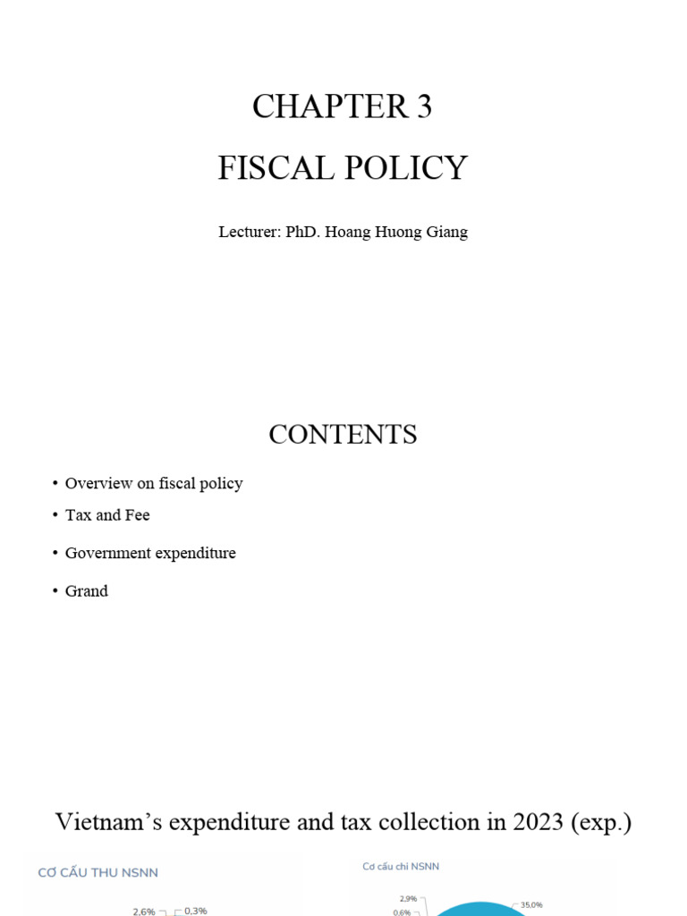 Chapter 3 - EM | PDF | Fiscal Policy | Government Budget Balance