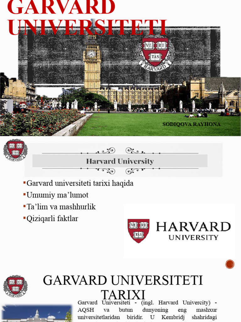 Harvard | PDF