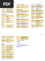 ETC Console Shortcut Keys: Eos Family v2.4.0 | PDF | Keyboard Shortcut ...