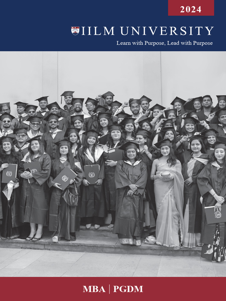 Mba PGDM Brochure 2024 | Download Free PDF | Marketing | Analytics
