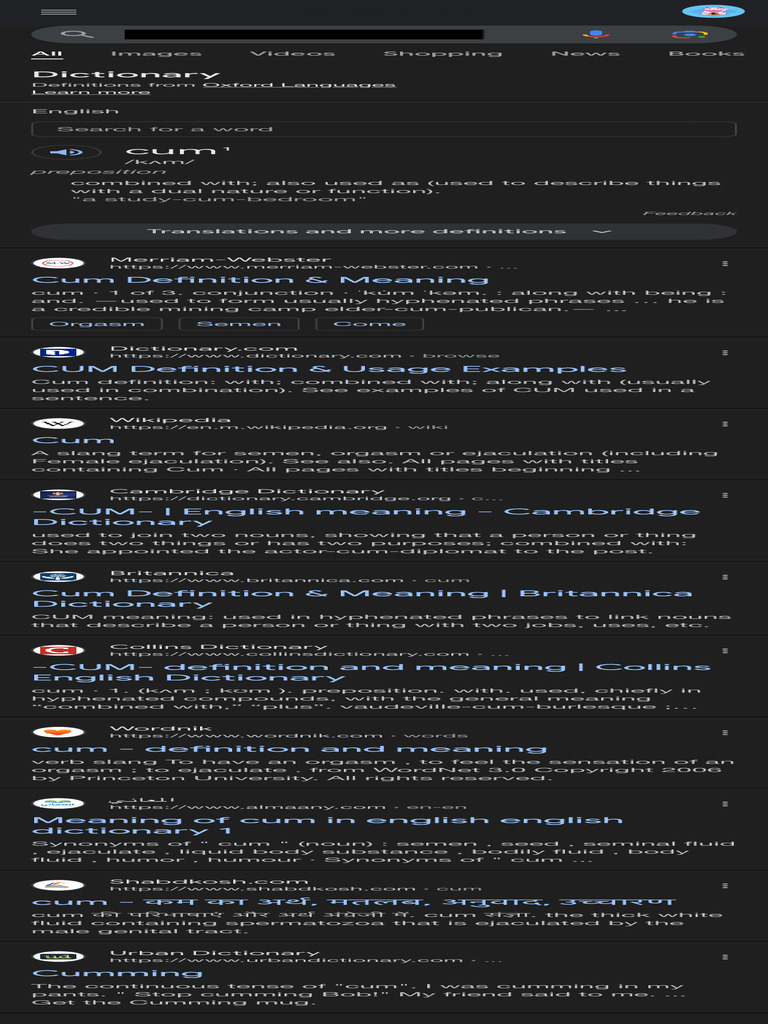 Cum Meaning - Google Search | PDF | Semen | Ejaculation