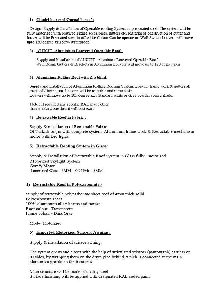 All Product Discription | PDF | Building Materials | Building Engineering