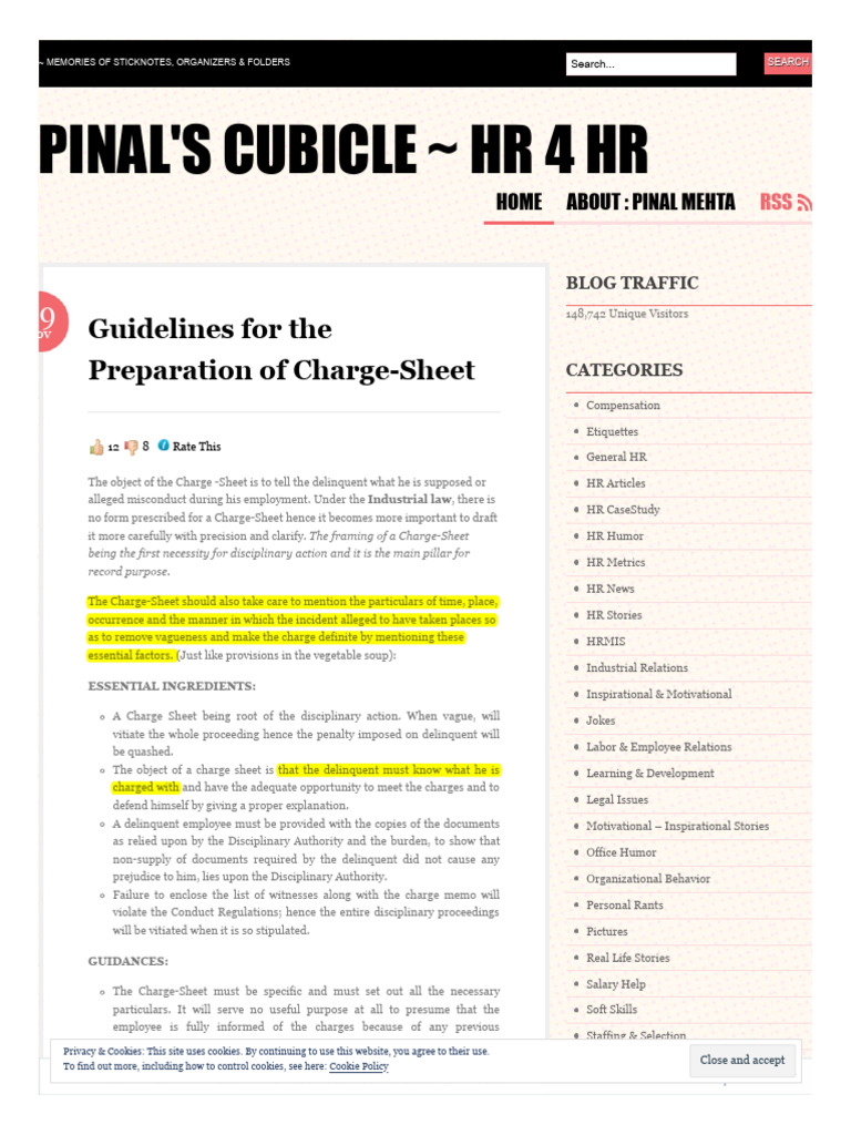 Guidelines For Preparing Chargesheet | PDF | Employment | Justice