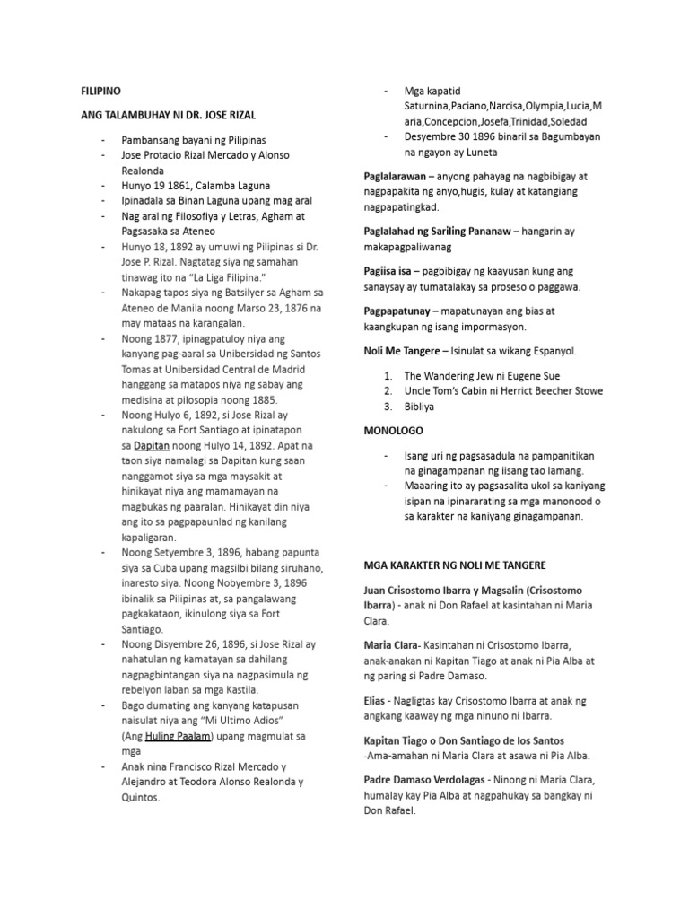 FILIPINO | PDF
