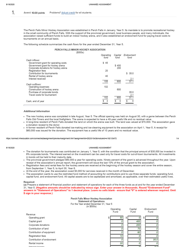 Chap12_Restricted Fund Method | PDF | Expense | Revenue