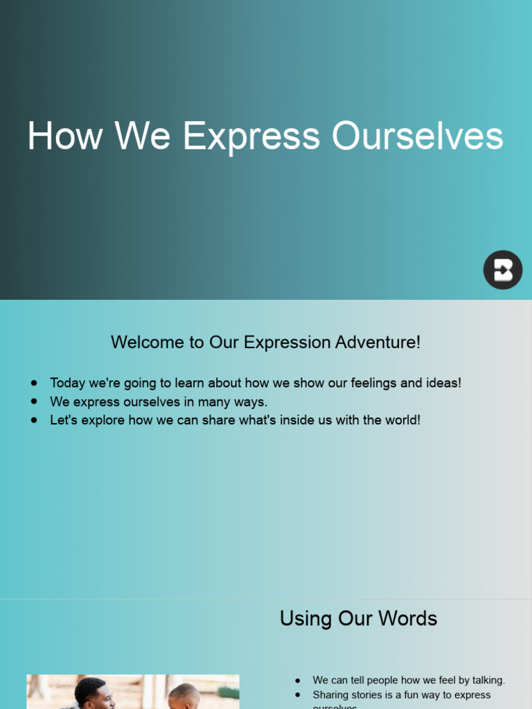 Presentation - How We Express Ourselves | PDF | Laughter
