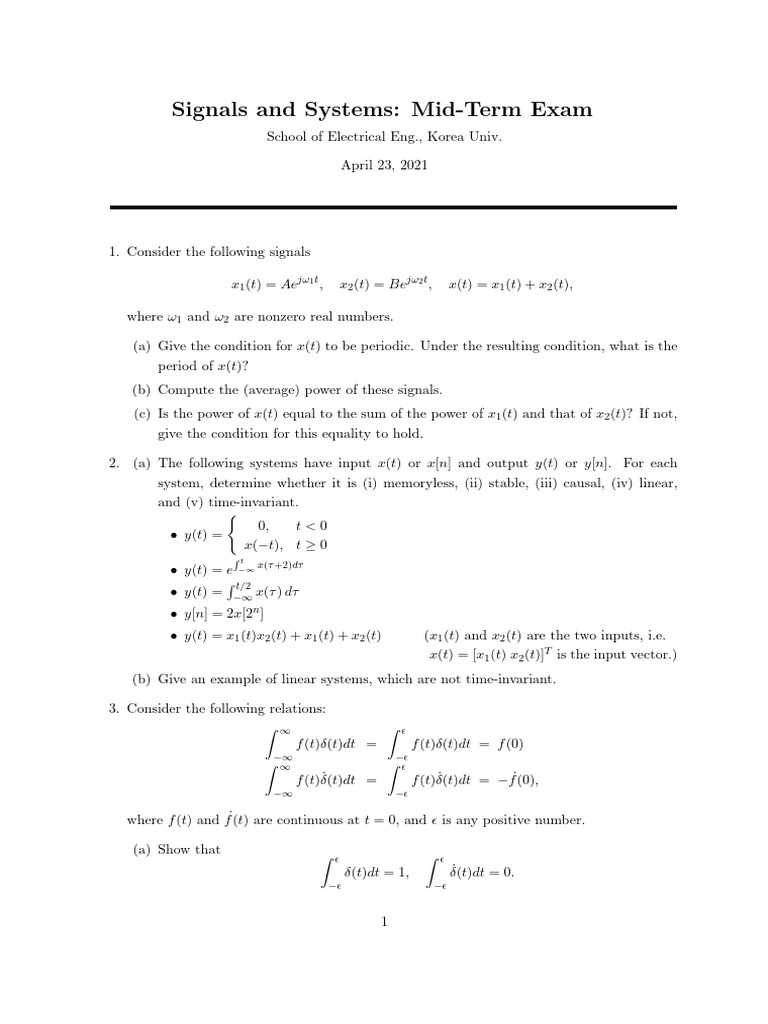 sns 2021 중간 (온라인) | PDF | Computer Engineering | Applied Mathematics