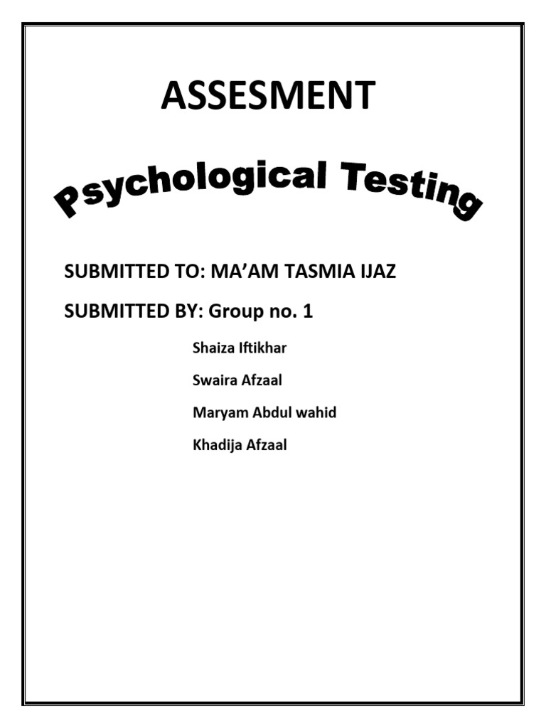 Achievement Test Blueprint Construction | PDF | Multiple Choice ...